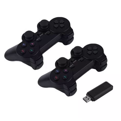 2 Control Joystick De Juegos Pc Gamepad Usb Inalambricos Laptop