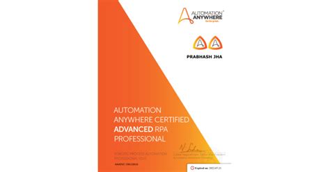 Prabhash Jha On Linkedin Automationanywhere Rpa Businessautomation