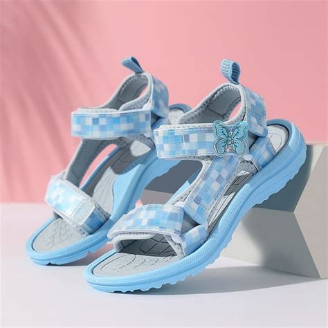 Gubotare Sandals For Girl Oddler Girls Sandals Summer Open Toe Flats