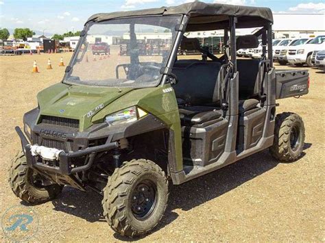 2017 Polaris Ranger Xp 1000 4wd Crew Cab Utv Roller Auctions
