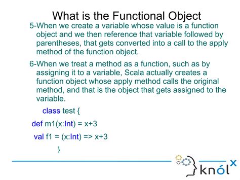 Functional Objects And Function And Closures Ppt