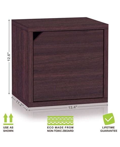 Way Basics Eco Stackable Connect Storage Cube With Door Macys