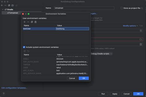 How To Set Up Environment Variables In Intellij Idea Baeldung