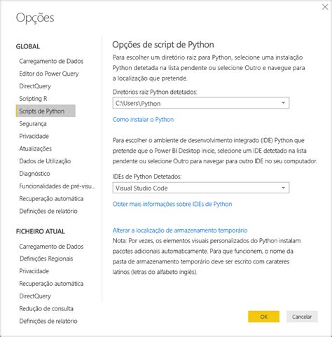 Executar Scripts Python No Power BI Desktop Power BI Microsoft Learn
