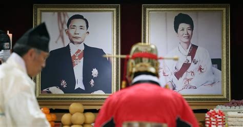 박정희 전 대통령 구미 생가서 105돌 숭모제 열려