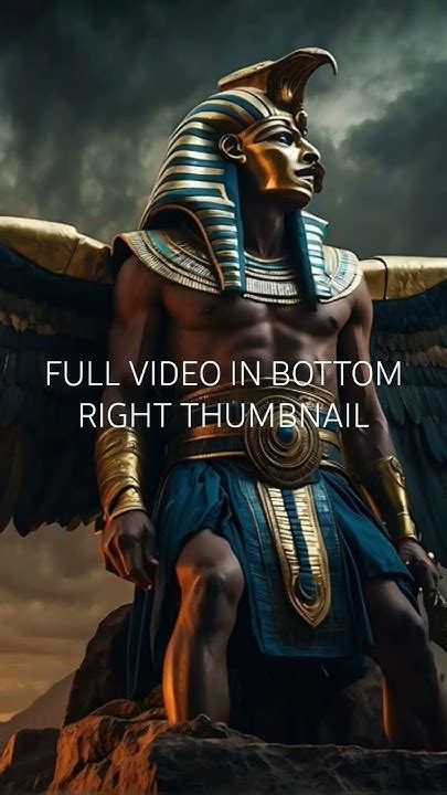 Horus Mythology Egypt Egyptian Egyptianmythology Aiart Set Youtube