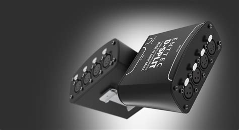 Eu DMX Isolated DMX Splitter DIN Rail Systems ENTTEC En DMX Isolated DMX Splitter DIN Rail