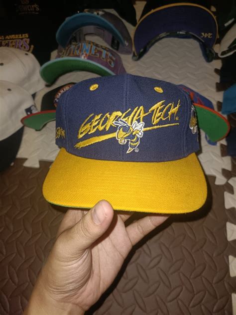 Vintage Georgia Tech Hat Mens Fashion Watches And Accessories Caps