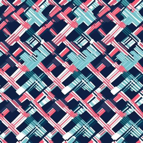 Premium Photo A Colorful Abstract Pattern With A Diagonal Design Generative Ai