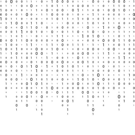 premium vector matrix background with numbers on the screen binary