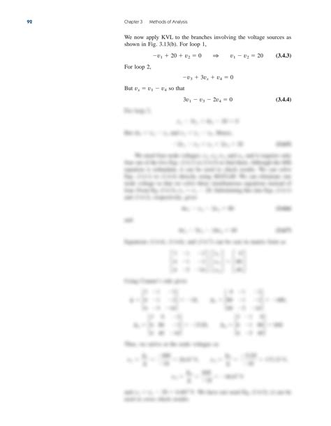 SOLUTION Fundamental Of Electrical Circuits 124 Studypool