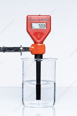 Calibrating PH Meter Stock Image C043 8184 Science Photo Library