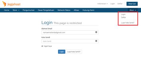 Cara Aktivasi Cpanel Gratis Di Jogjahost