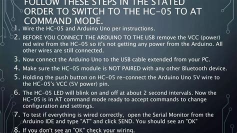 interfacing bluetooth with arduino pptx computer peripherals