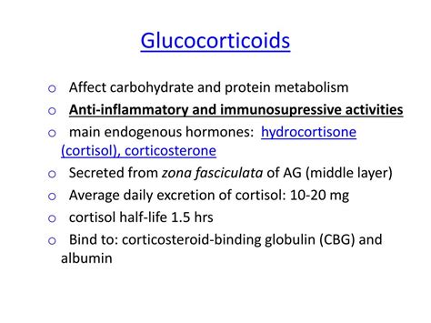 PPT Glucocorticoids PowerPoint Presentation Free Download ID 2931994