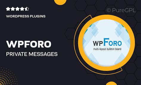 Wpforo Private Messages