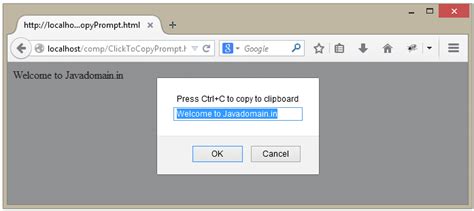 Click To Copy To Clipboard JQuery NgDeveloper