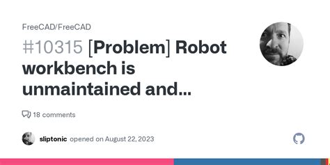 Problem Robot Workbench Is Unmaintained And Confusing Possibly Being Migrated To External