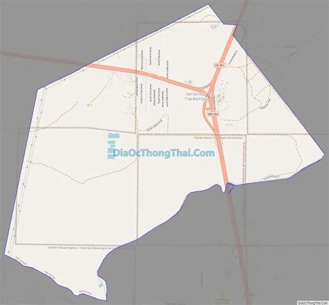 Map Of Yah Ta Hey Cdp Thong Thai Real