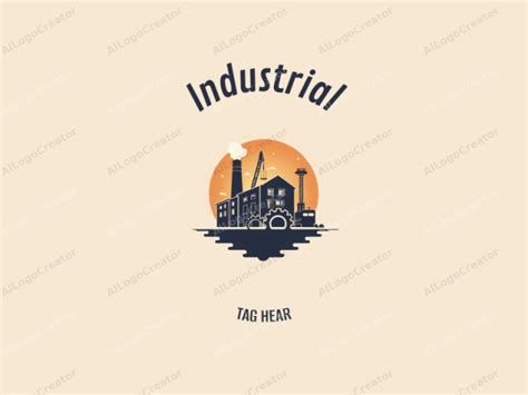 최고의 무료 Ai 로고 생성기 산업 현대적 디자인 Ailogocreator