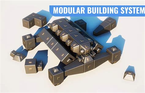 模块化建筑系统 modular building system cg3da