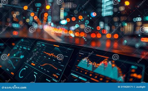 a dashboard with multiple graphs and charts showing realtime traffic patterns in different parts