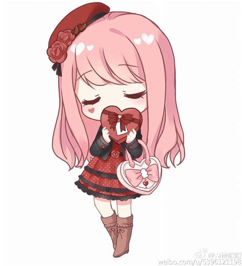 Cute Anime Valentines Day Wallpaper This Might Be From An Anime But She