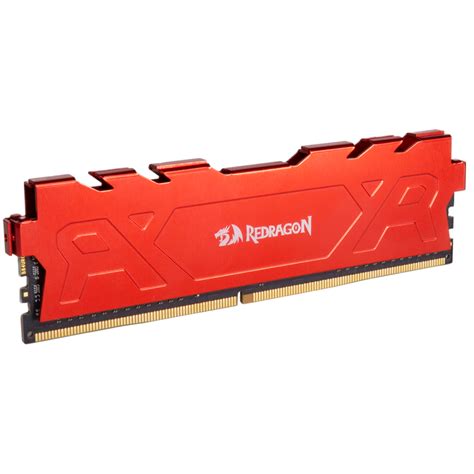 Memória Ddr4 Redragon Rage 8gb 3200mhz Cl16 Red Gm 701