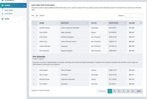 Data Analytics UI Design
