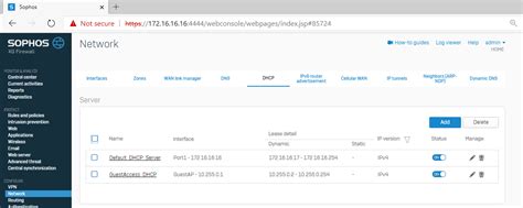 Site To Site Red Xg To Xg Unable To Pass Dhcp Connect To Remote