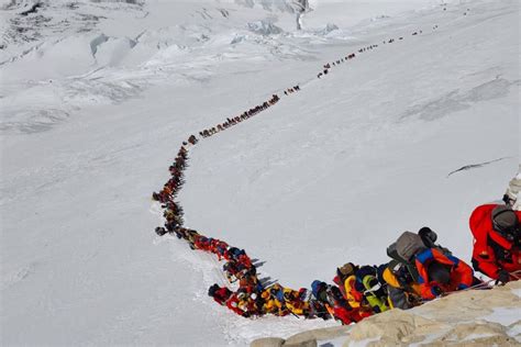 Record 274 Climbers Reach Mount Everest Summit In A Single Day