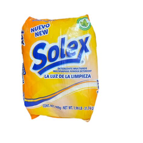 Detergente En Polvo Solex 900 G 1 98 Lb Supermarket 23 Es Una