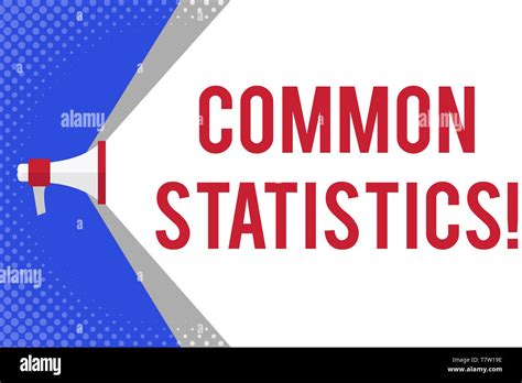 handwriting text writing common statistics conceptual photo used to