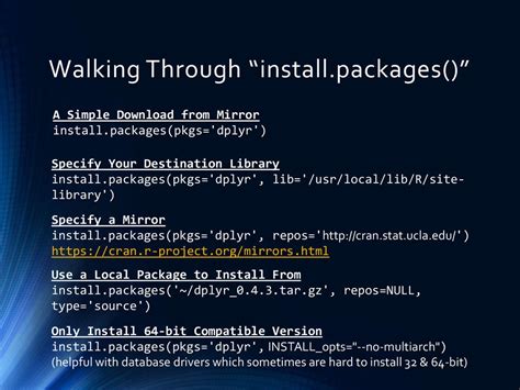 R Package Management By Toni Lee Mccreash Ppt Download