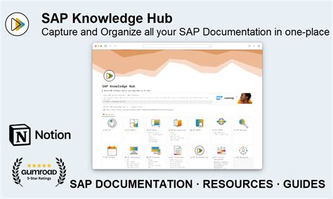 Sap Knowledge Hub For 5 By Oriol Sesac Resources Notion Template