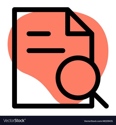 File Testing For Error Identification Royalty Free Vector