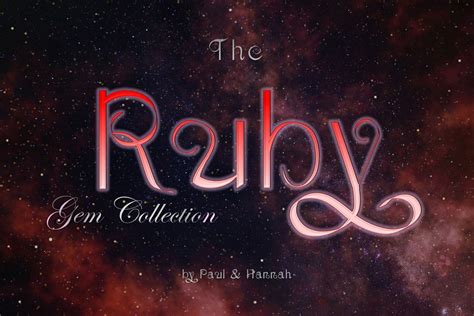 The Ruby Font