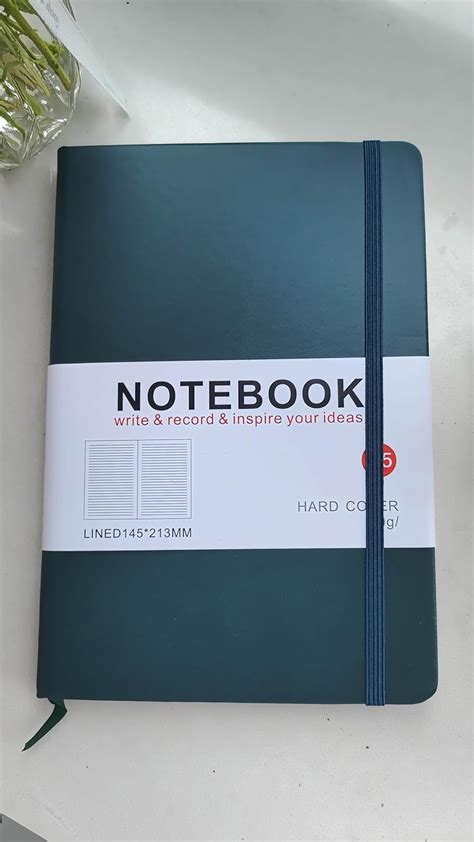 Gios Store Premium Hardcover A5 Notebook Journal For Men And Women Lined Journal Travel