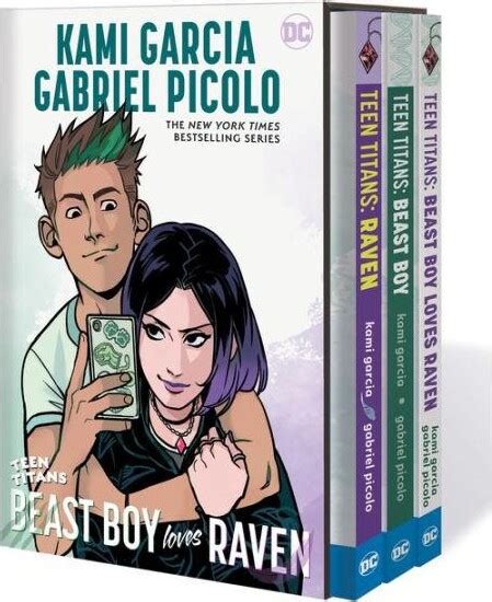 Barnes Noble Teen Titans Raven Beast Boy And Beast Boy Loves Raven Box Set By Kami Garcia