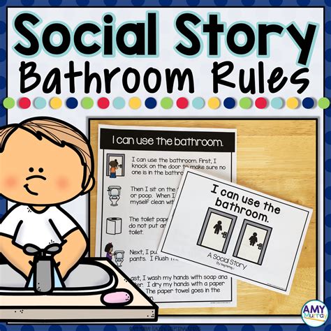 Bathroom Social Skills Story Teaching Exceptional Kinders