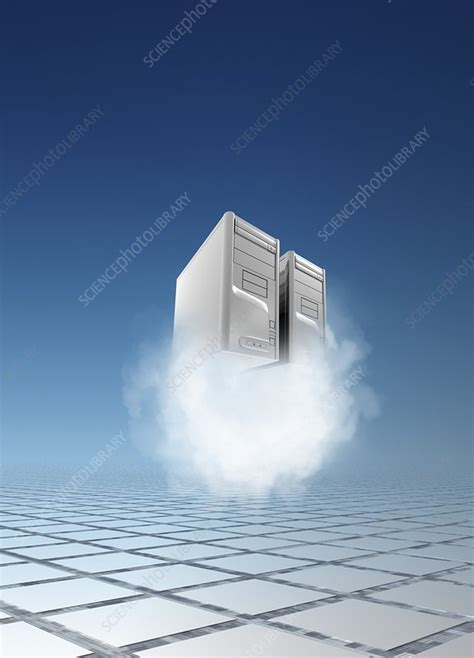 Cloud Computing Conceptual Artwork Stock Image F004 5403 Science Photo Library