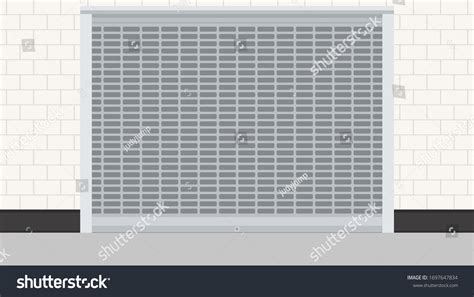 Electric Rolling Shutter Electric Rolling Shutter Stock Vector Royalty Free