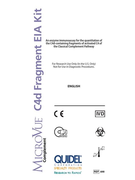 A008 Microvue C4d English Pdf Medical Specialties Immunology