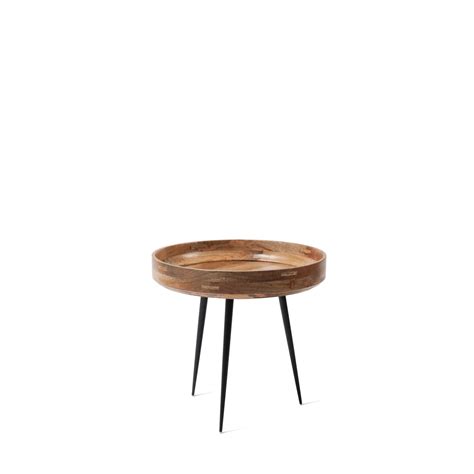 Bowl Table Tisch Mangoholz Schwarz Klein Mater Mangoholz Schwarz