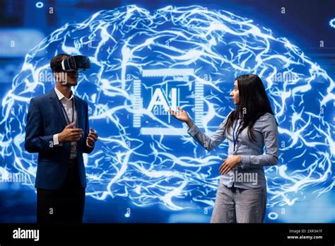 It Specialist Coding In Modern Lab Using Vr Tech Programming