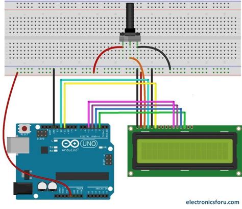 Lcd 16x2 Pinout Commands And Displaying Custom Character Arduino Electronics For You