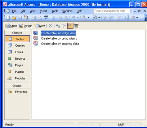 Lmc Csc 151 Microsoft Access 2003 Reference