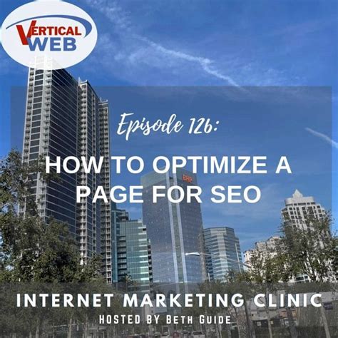 How To Optimize Content For Seo Vertical Web Hosting Design Marketing