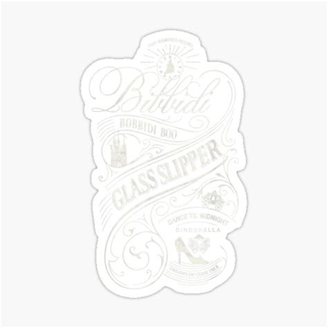 Disney Cinderella Quote Cursive Poster Sticker By Reginaflatencan