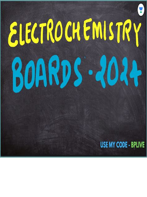 Electrochemistry 2024 Pdf